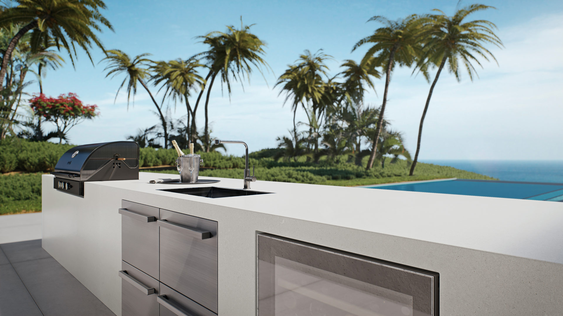 Caesarstone's New Outdoor Collection - Caesarstone Canada