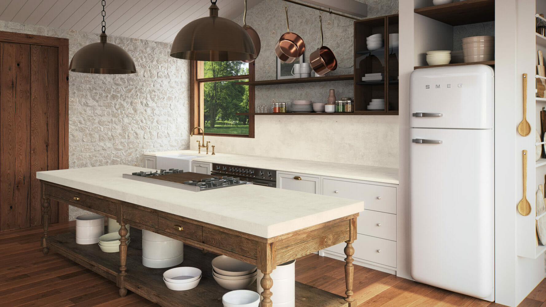 Caesarstone s'agrandit à IDS Toronto 2023 avec "Juxtaposed"!