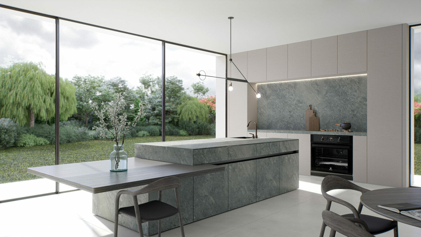 Porcelain Kitchen Countertops: Design Ideas | Caesarstone